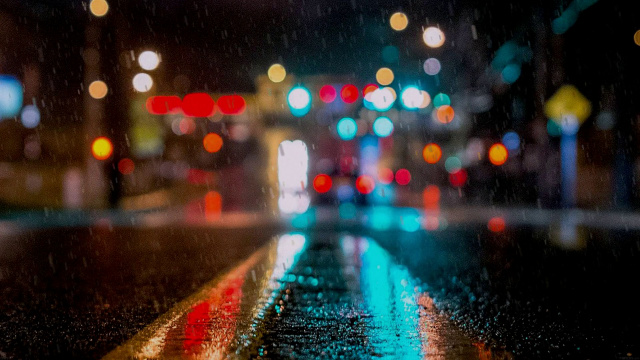 Rain City Night Live Wallpaper - Live Wallpaper